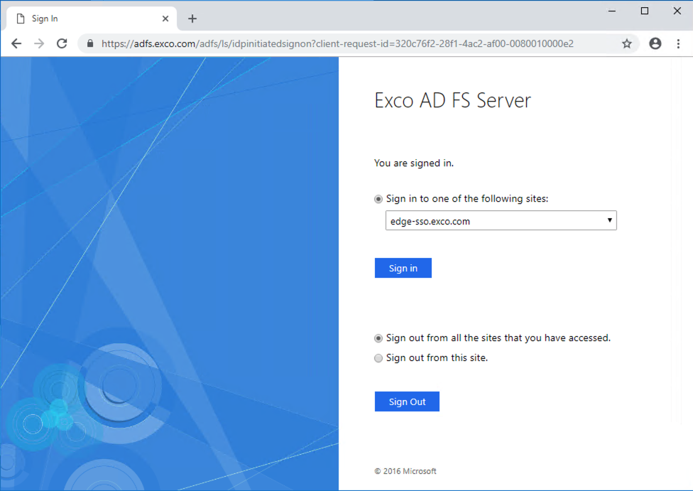 Apigee Edge. Ops Labs. Advanced: Apigee Edge SSO with ADFS